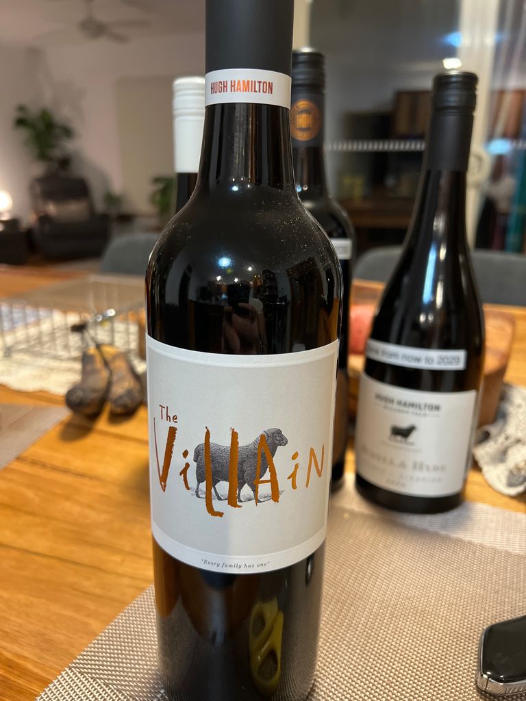 2021 Hugh Hamilton Cabernet Sauvignon The Villain, Australia, South ...