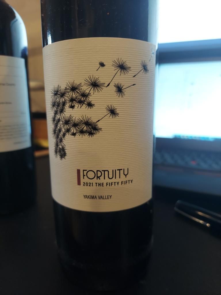 2021 Fortuity Cellars The Fifty Fifty, USA, Washington, Columbia Valley ...