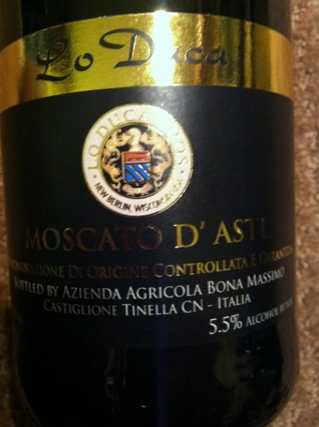 NV Lo Duca Piemonte Moscato Bona Massimo Lo Duca, Italy, Piedmont ...