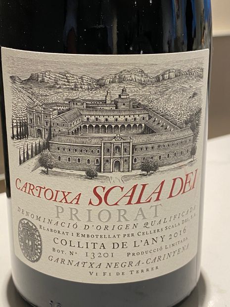 2016 Cellers de Scala Dei Priorat Cartoixa, Spain, Catalunya, Priorat ...