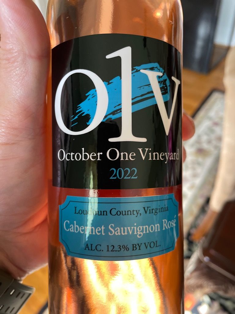 NV October One Vineyard Cabernet Sauvignon Rosé October One Vineyard ...