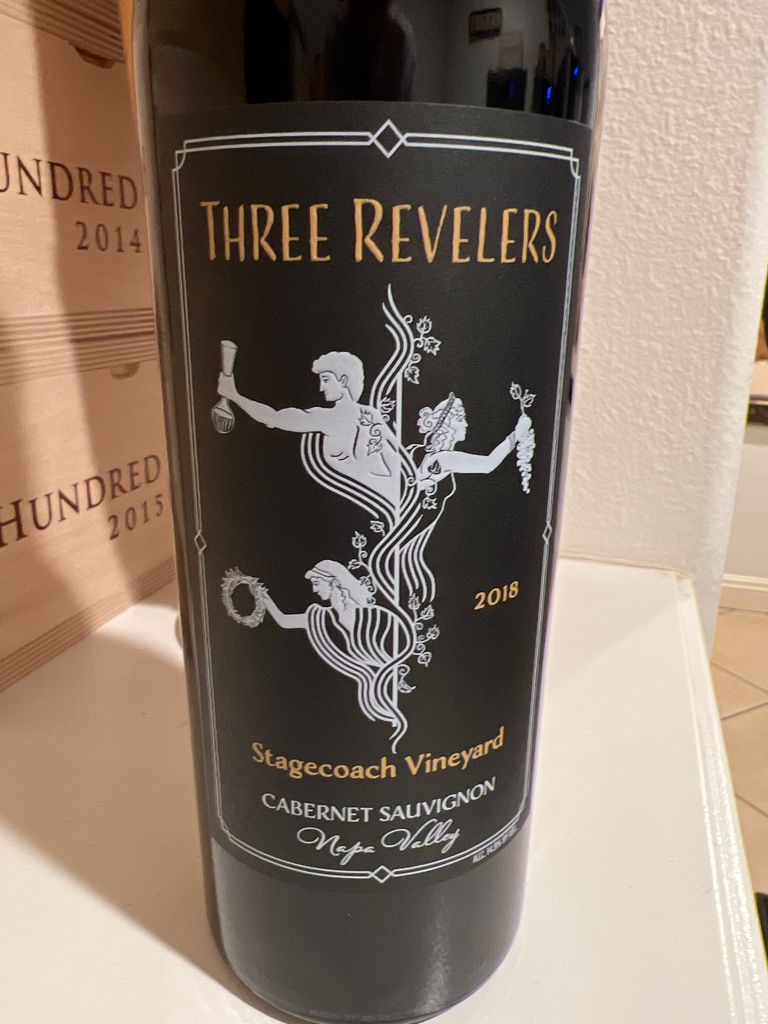 2018 Three Revelers Winery Cabernet Sauvignon C1 Block Stagecoach ...