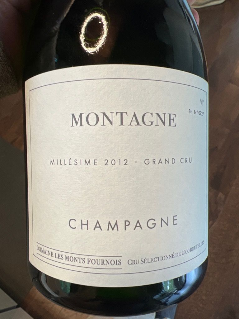 2014 Raphaël & Vincent Bérêche Champagne Grand Cru Montagne Extra Brut Millésime, France ...