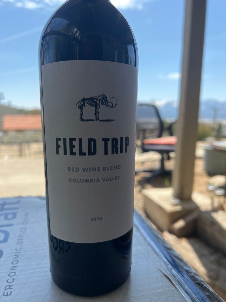 2018 Field Trip Wine Cellars Red Wine Blend, USA, Washington, Columbia ...