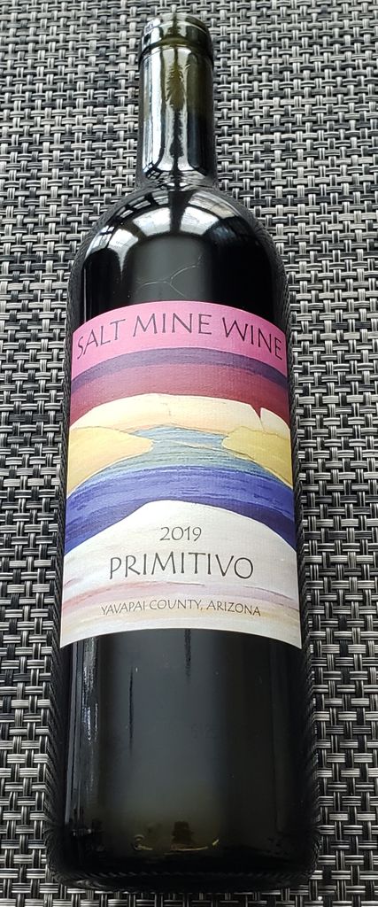 2019 Salt Mine Wine Primitivo, USA, Arizona, Yavapai County - CellarTracker