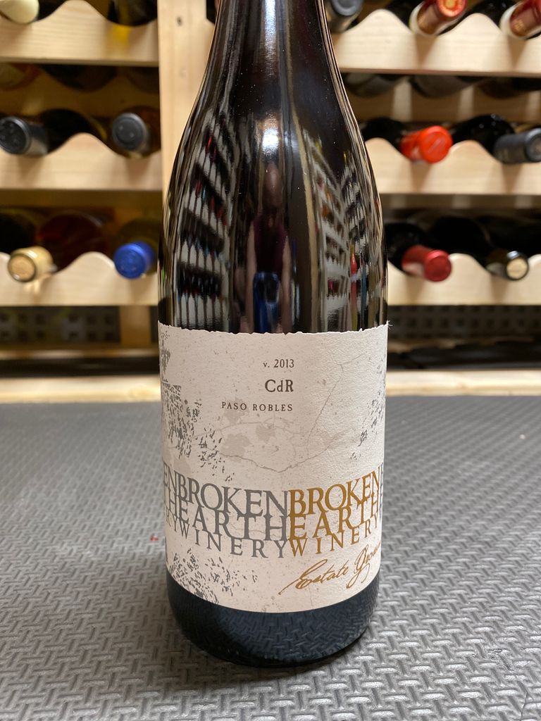 2013 Broken Earth Winery Grenache, Syrah, Petite Sirah, Viognier, USA ...