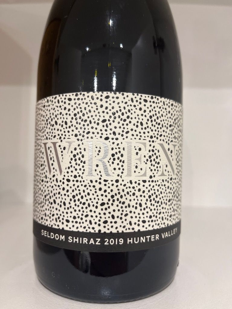 2019 Wren Wines Seldom Shiraz, Australia, New South Wales, Hunter ...