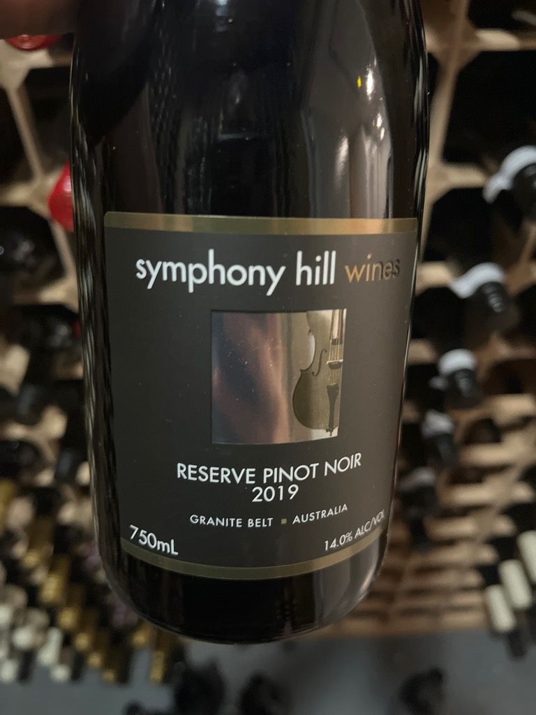 2022 Symphony Hill Pinot Noir Reserve, Australia, Queensland, Granite ...