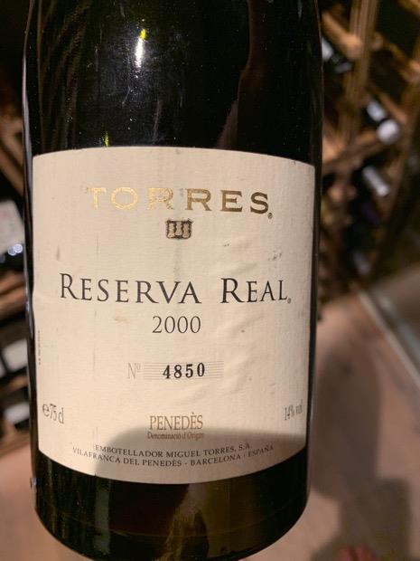 2000 Torres Penedès Reserva Real, Spain, Catalunya, Penedès - CellarTracker