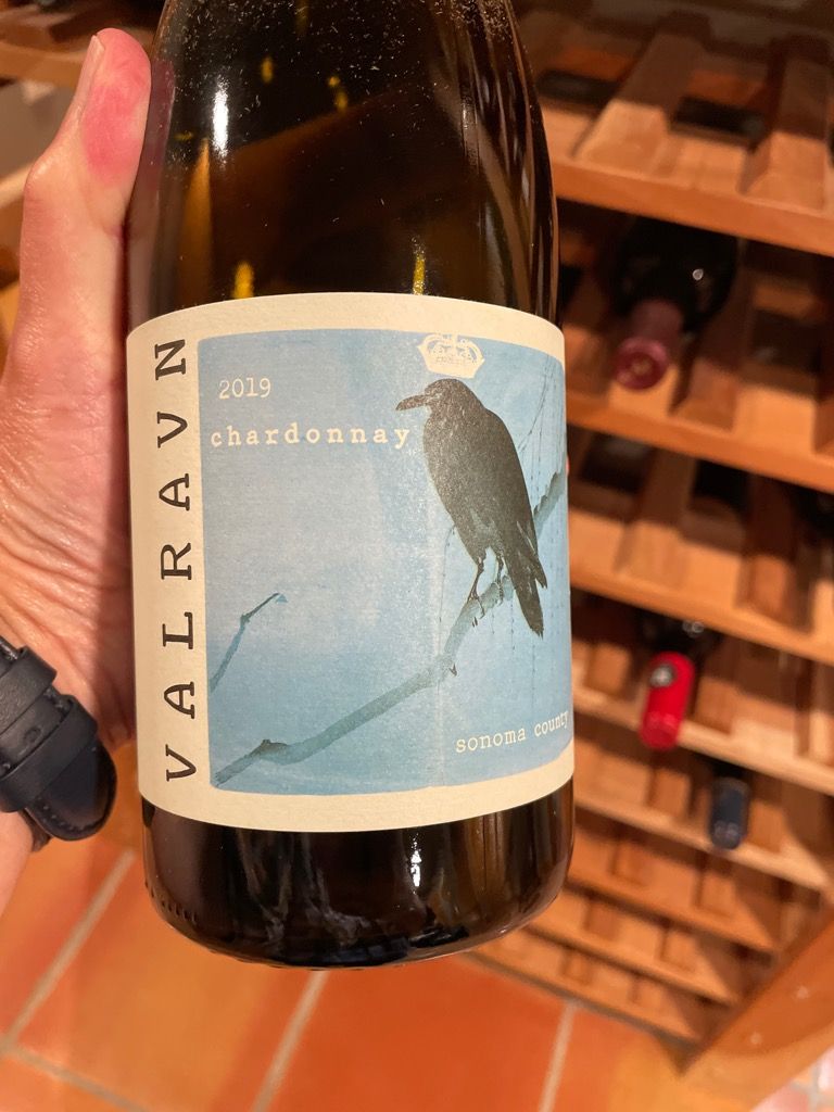 2019 Valravn Chardonnay, USA, California, Sonoma County - CellarTracker