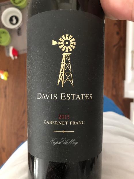 2015 Davis Estates Cabernet Franc, USA, California, Napa Valley ...