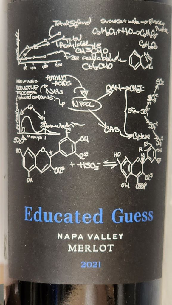 2022 Roots Run Deep Merlot Educated Guess Napa Valley, USA, California ...