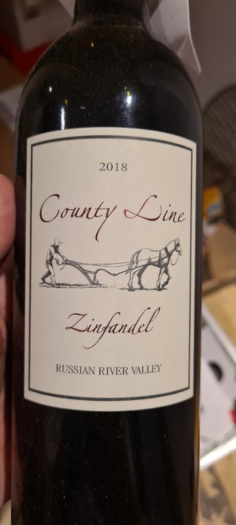 2018 County Line Zinfandel, USA, California, Sonoma County, Russian ...