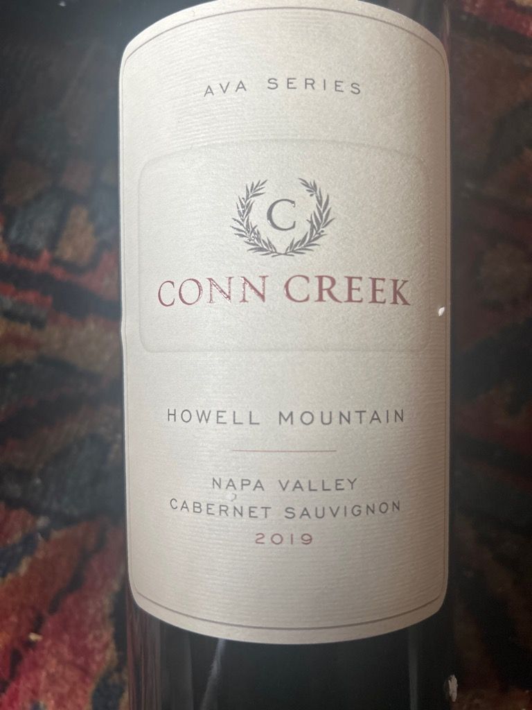 2020 Conn Creek Cabernet Sauvignon AVA Series - Howell Mountain, USA ...