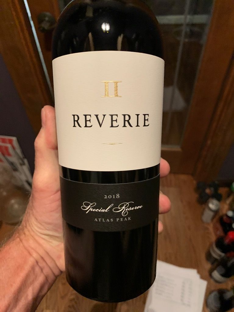 2018 Reverie Cabernet Sauvignon Special Reserve, USA, California, Napa ...