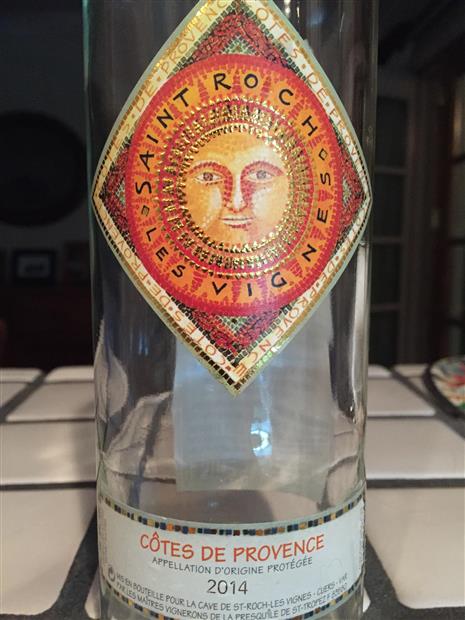 2014 Cave de Saint-Roch-les-Vignes Côtes de Provence Rosé, France ...