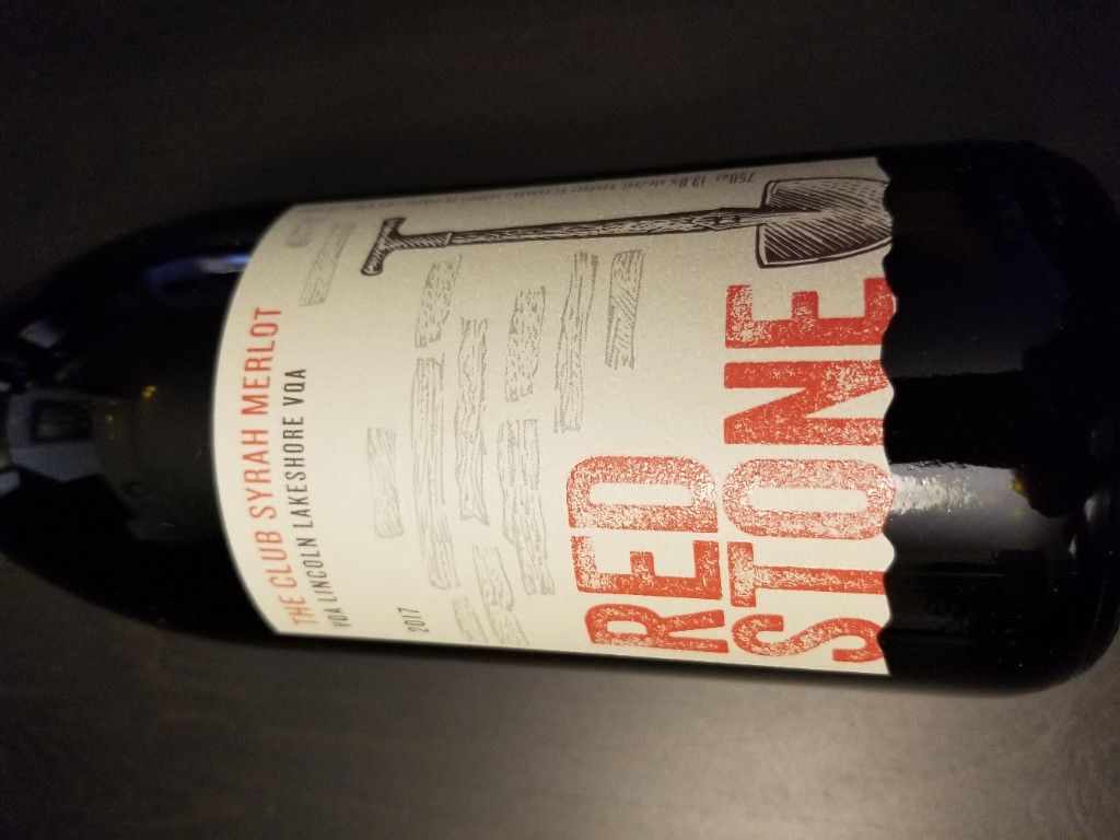 2017 Redstone Winery The Club Syrah Merlot Redstone Vineyard, Canada ...