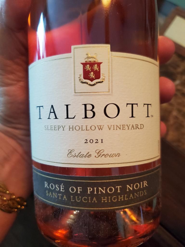 2021 Talbott Pinot Noir Rosé Sleepy Hollow Vineyard, USA, California ...