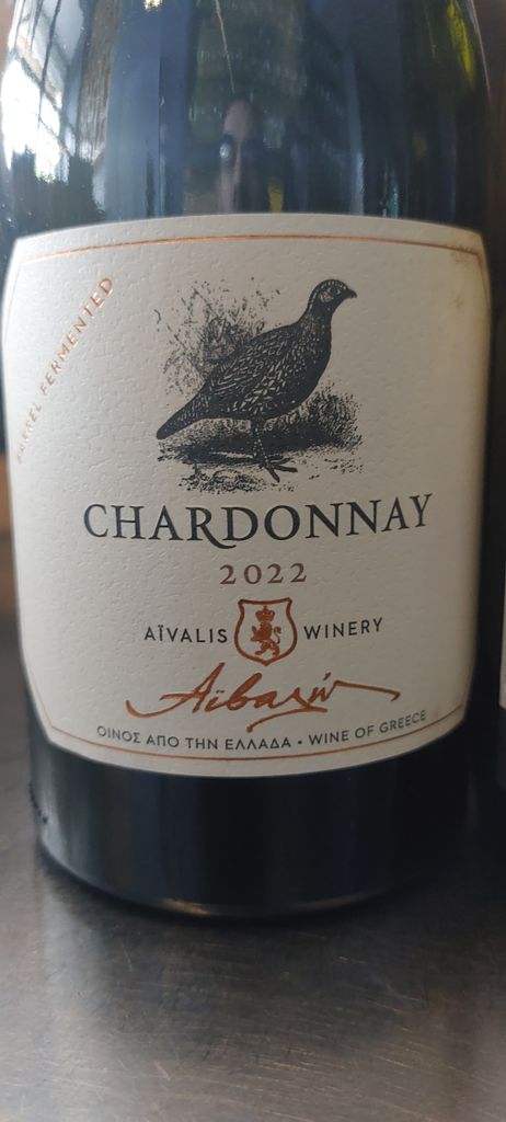 2022 Aivalis Chardonnay, Greece, Peloponnisos, Nemea - CellarTracker
