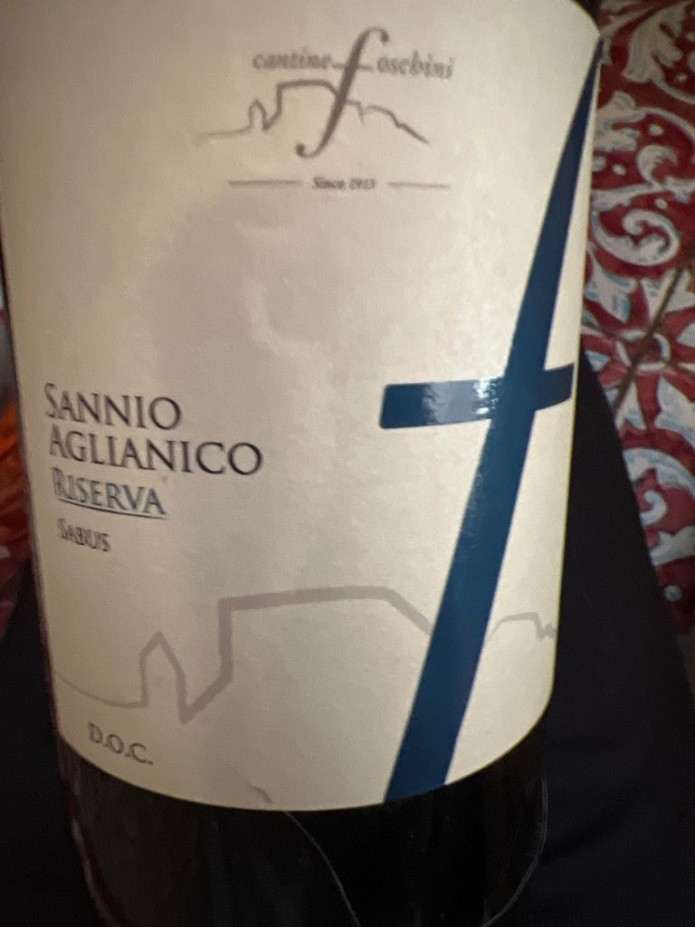2018 Cantine Foschini Aglianico Sannio, Italy, Campania, Sannio - CellarTracker