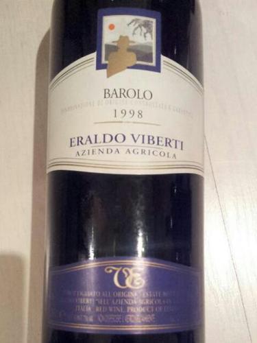 1998 Eraldo Viberti Barolo, Italy, Piedmont, Langhe, Barolo - CellarTracker