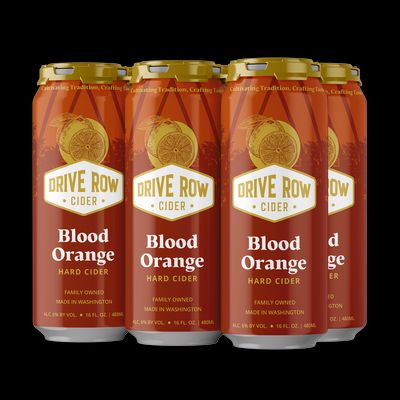 NV Drive Row Cider Blood Orange, USA, Washington, Columbia Valley ...