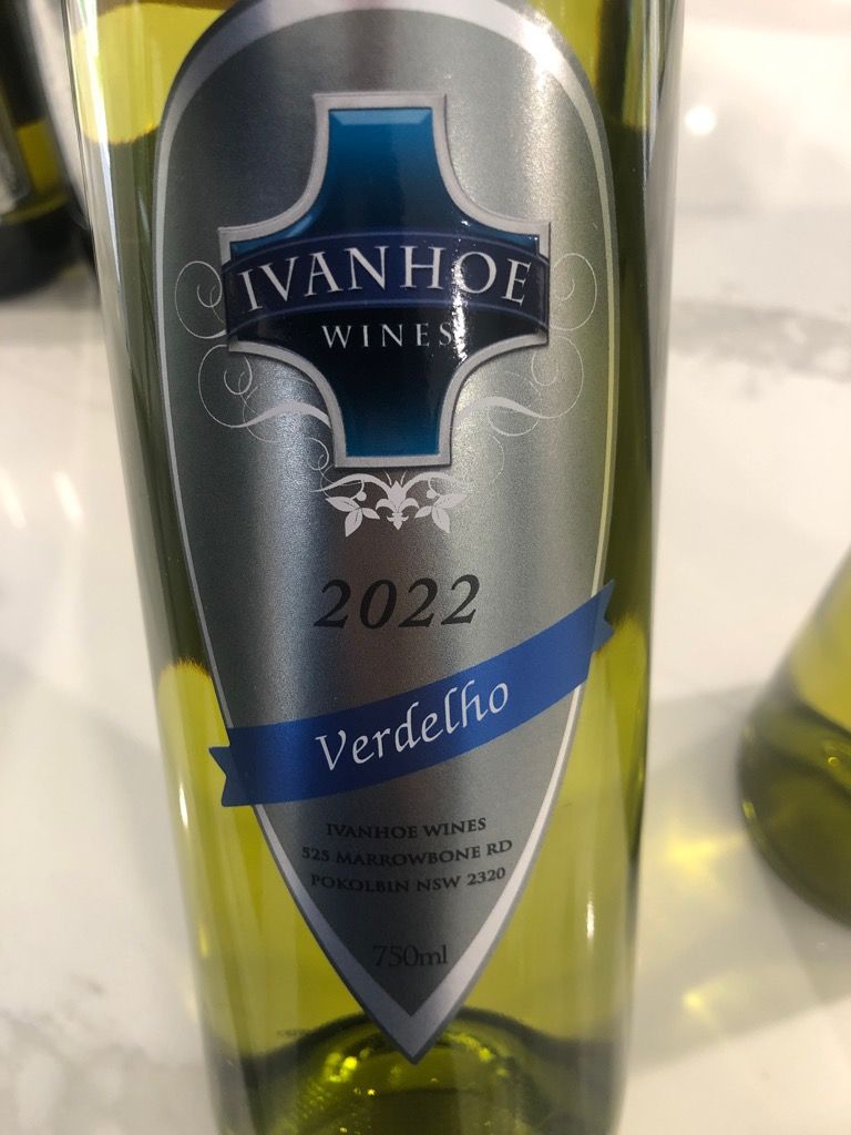 2022 Ivanhoe Verdelho, Australia, New South Wales, Hunter Valley ...