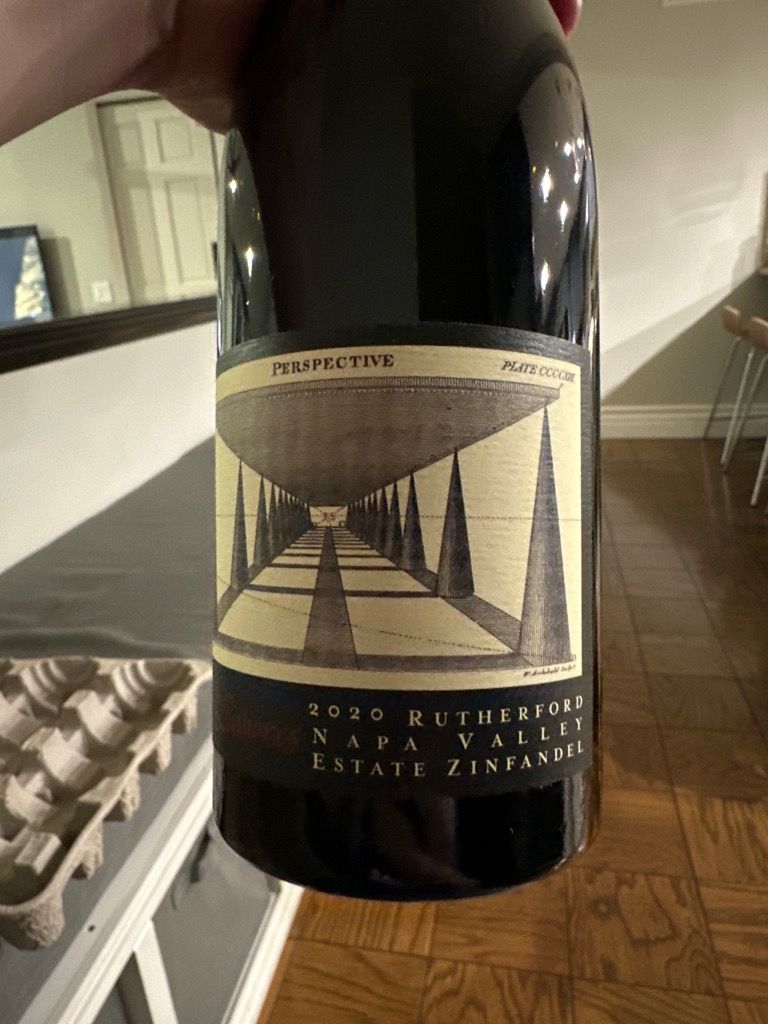 2020 Tres Sabores Zinfandel Perspective, USA, California, Napa Valley ...