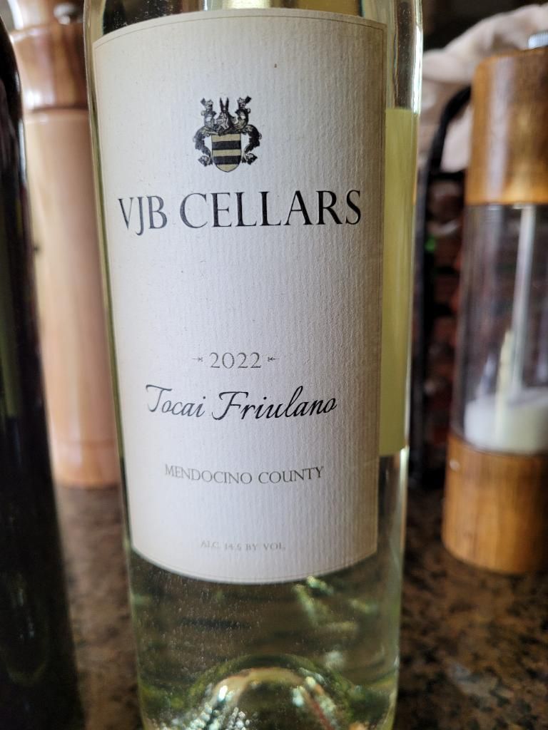 2022 VJB Tocai Friulano, USA, California, North Coast, Mendocino County ...