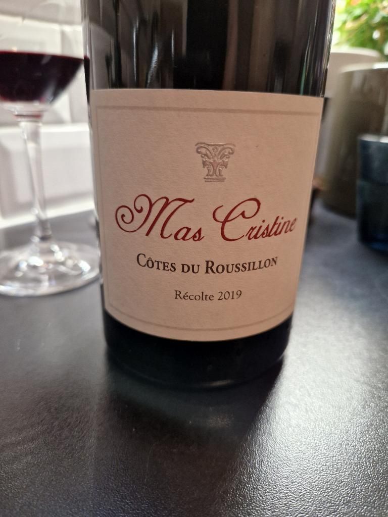 2019 Mas Cristine Côtes du Roussillon Rouge, France, Languedoc ...