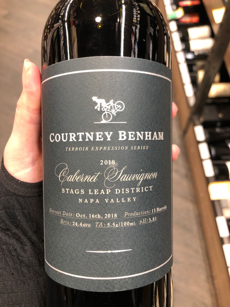 2018 Courtney Benham Cabernet Sauvignon Stags Leap District, USA ...