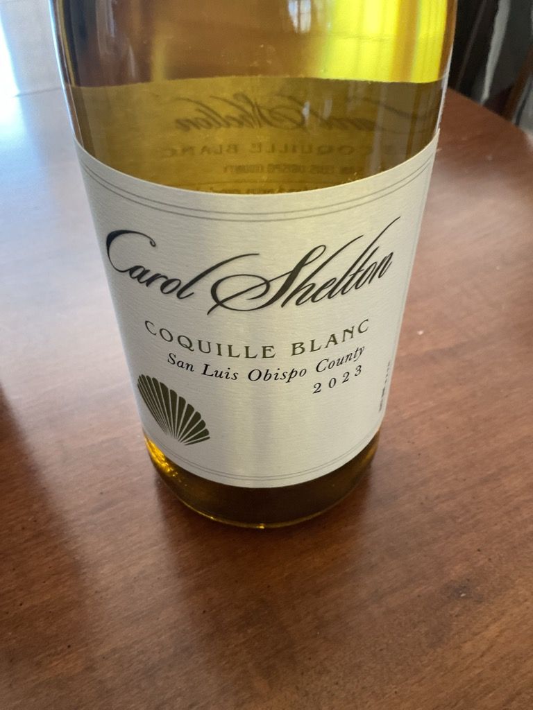 2023 Carol Shelton Wines Coquille Blanc, USA, California, Central Coast ...