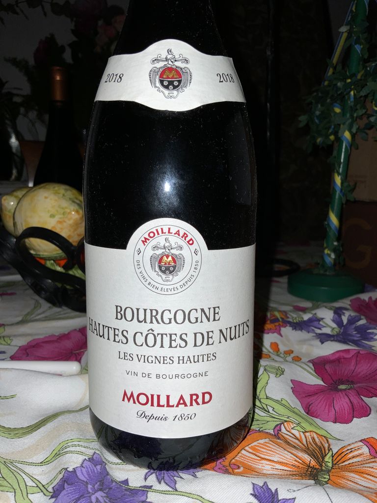 2020 Moillard Bourgogne Hautes-Côtes de Nuits, France, Burgundy ...