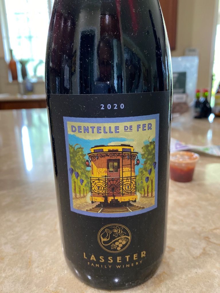 2020 Lasseter Family Winery Dentelle de Fer, USA, California, Sonoma ...