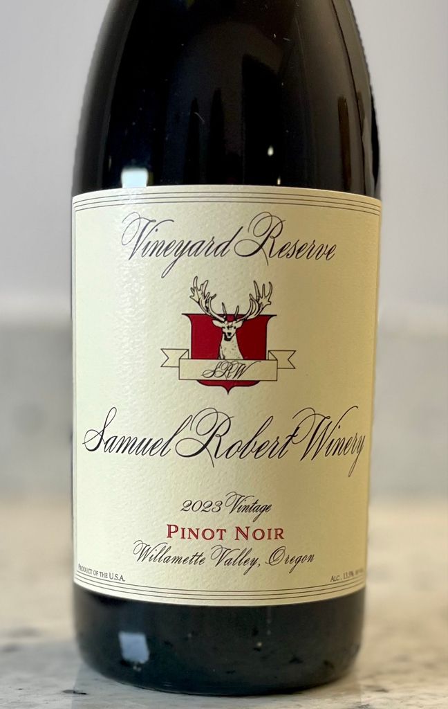 2023 Samuel Robert Winery Pinot Noir, USA, Oregon, Willamette Valley ...