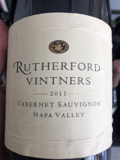 2010 Rutherford Vintners Cabernet Sauvignon, USA, California, Napa ...