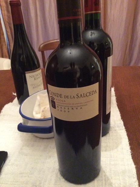 2009 Viña Salceda Rioja Conde de la Salceda Reserva, Spain, La Rioja ...