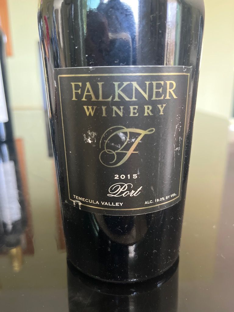 2021 Falkner Winery Port, USA, California, South Coast, Temecula Valley ...