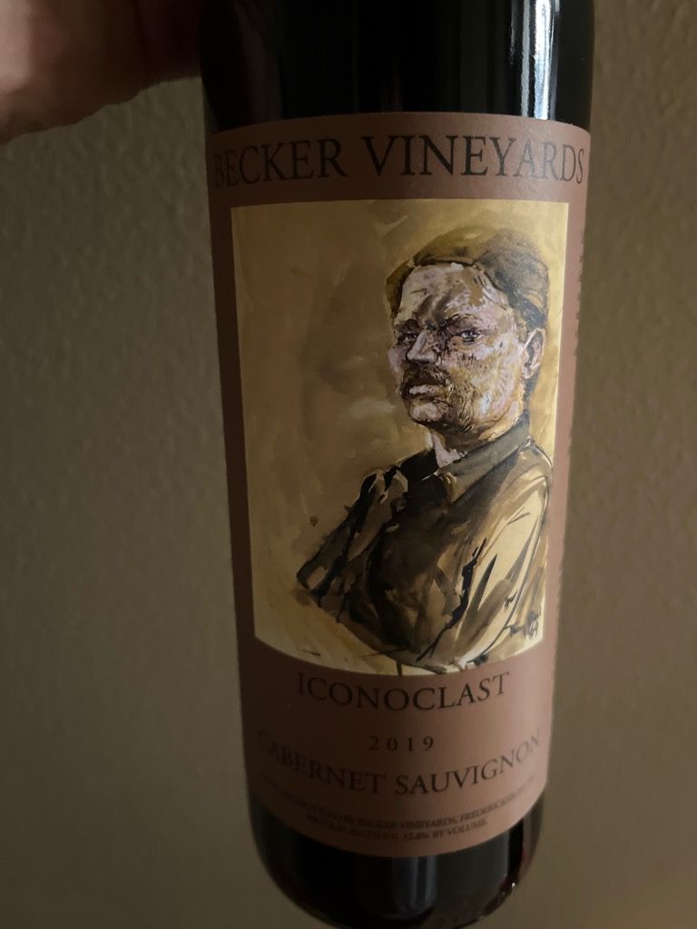 2019 Becker Vineyards Cabernet Sauvignon Texas Iconoclast, USA, Texas ...