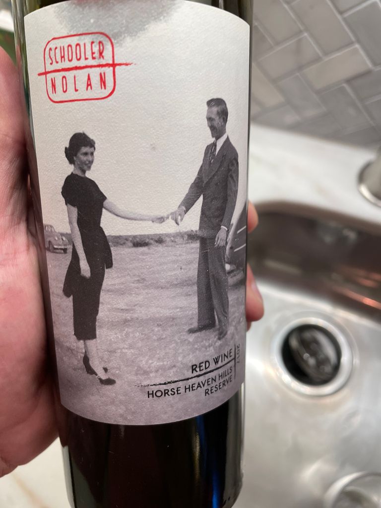 2018 Schooler Nolan Red Wine, USA, Washington, Columbia Valley, Horse ...