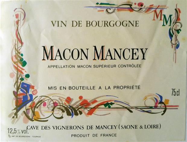 2018 Cave des Vignerons de Mancey Mâcon Mancey Rouge, France, Burgundy ...