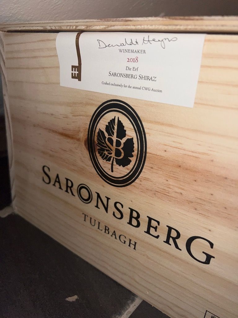 2018 Saronsberg Viognier Cape Winemakers Guild Die Erf, South Africa ...