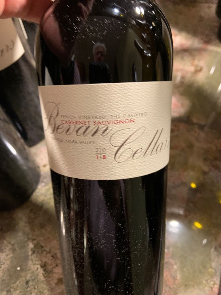 2018 Bevan Cellars Cabernet Sauvignon Calixtro Tench Vineyard, USA ...