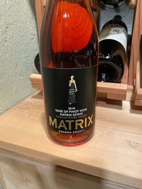 2018 Matrix Pinot Noir Estate Rosé of Pinot Noir, USA, California ...