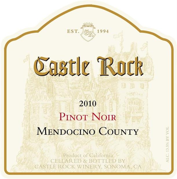 2009 Castle Rock Pinot Noir Mendocino County, USA, California, North ...