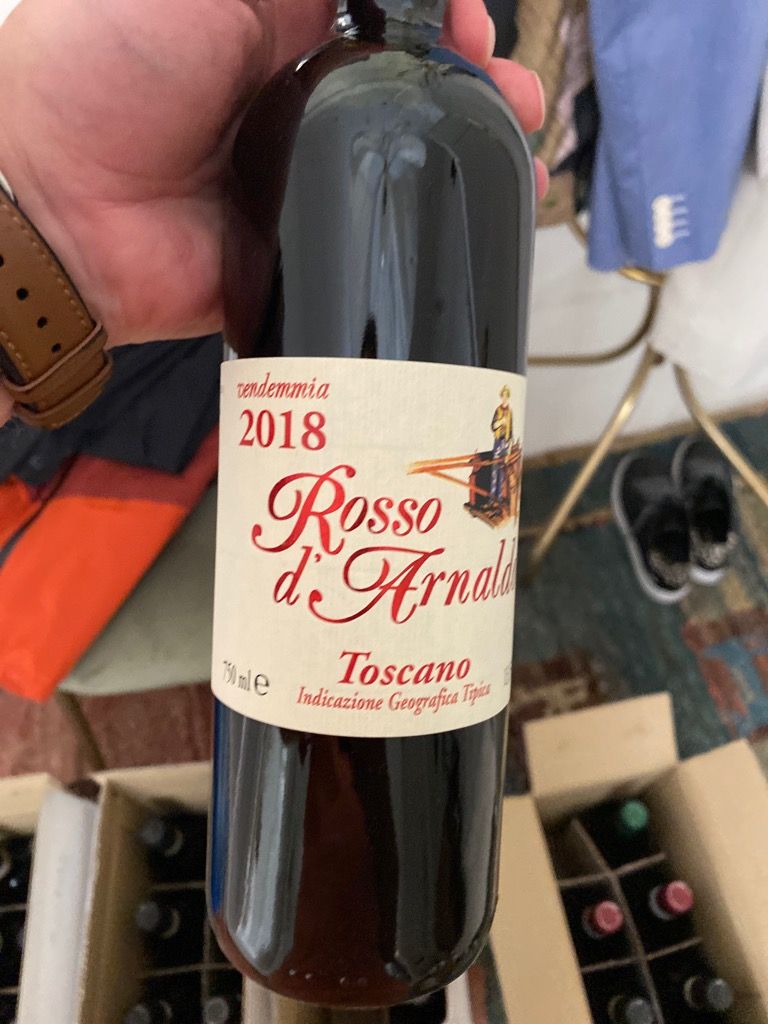 2019 Crociani Rosso d'Arnaldo Toscana IGT, Italy, Tuscany, Toscana IGT ...