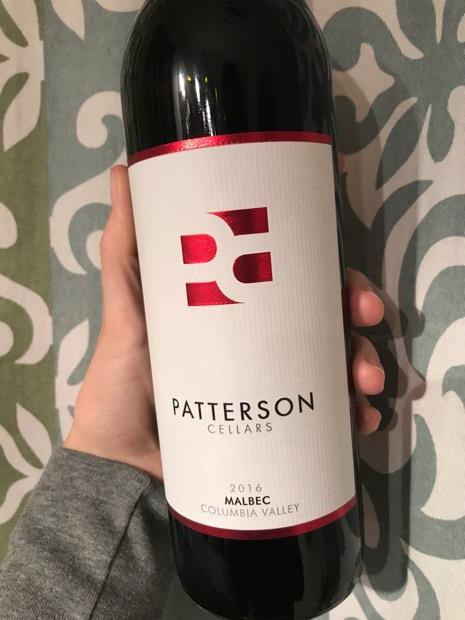 2016 Patterson Cellars Malbec, USA, Washington, Columbia Valley ...