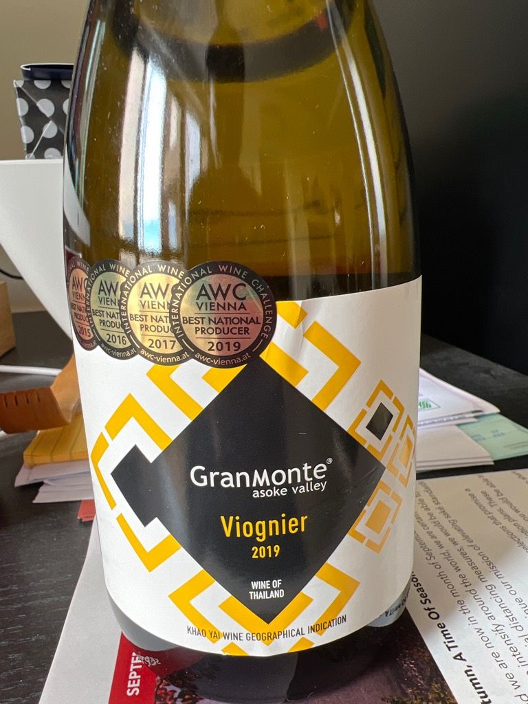 2019 Granmonte Viognier, Thailand, Khao Yai, Asoke Valley - CellarTracker