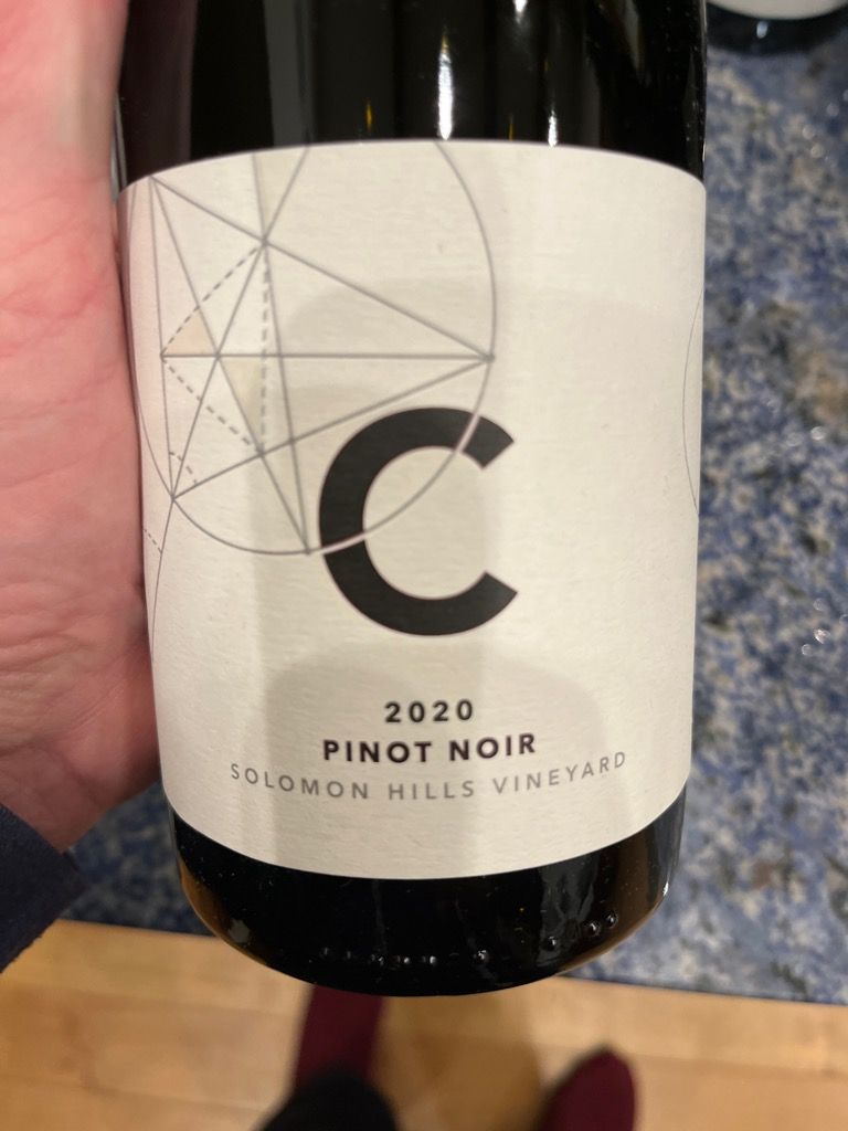 2020 Cordant Winery Pinot Noir Solomon Hills, USA, California, Central ...