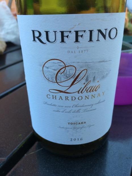 2017 Ruffino Chardonnay Libaio Toscana IGT, Italy, Tuscany, Toscana IGT ...